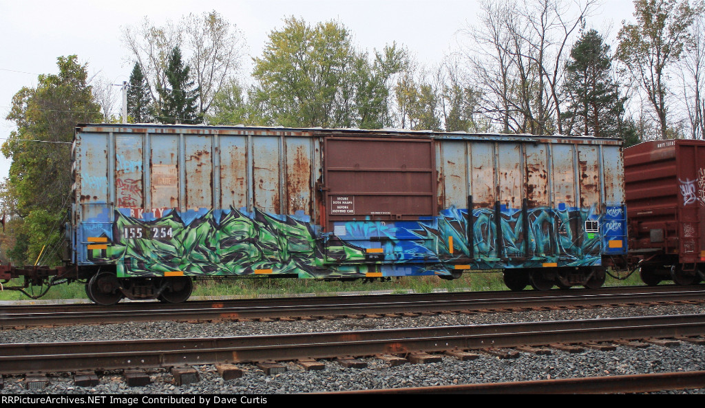 BKTY 155254. Ex GBW boxcar. (other side)