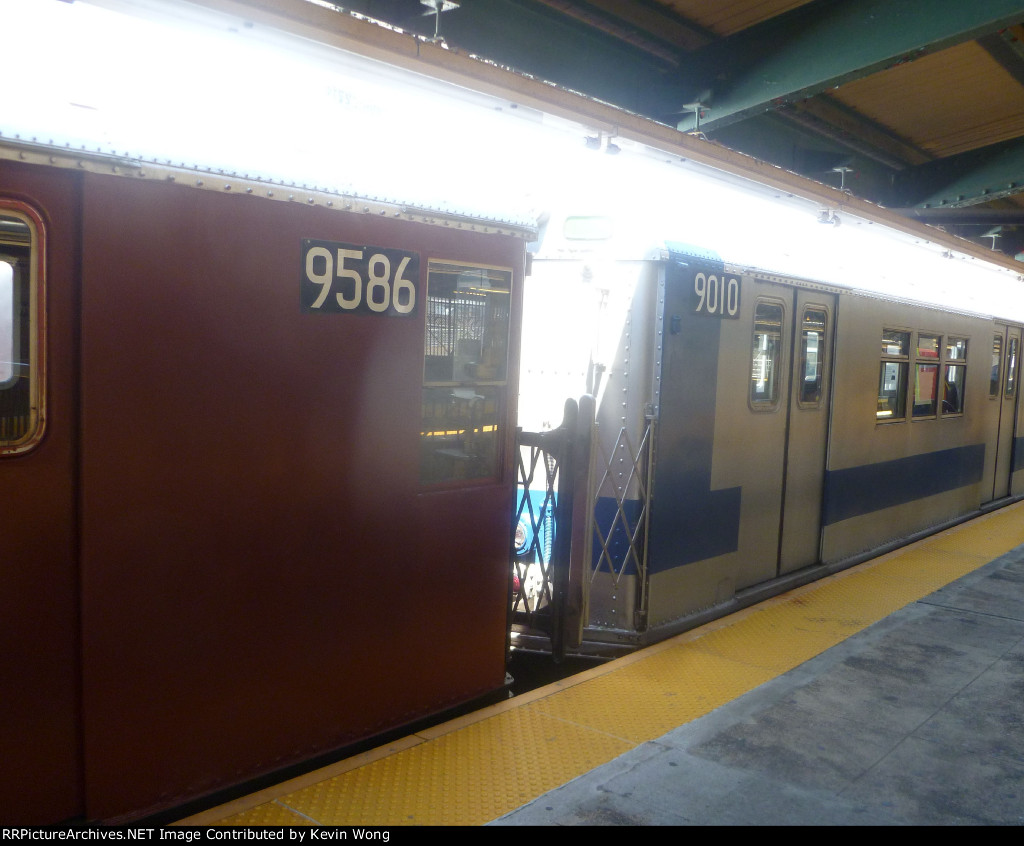 IRT World's Fair R36 9586 and Main Line R33 9010