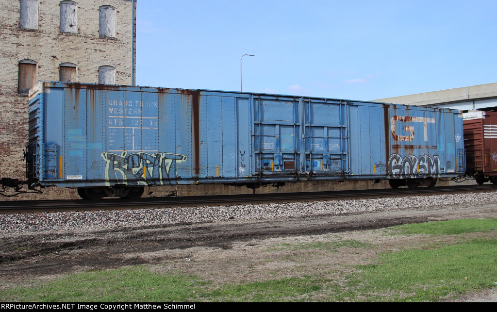 Grand Trunk Western 86ft Box Car