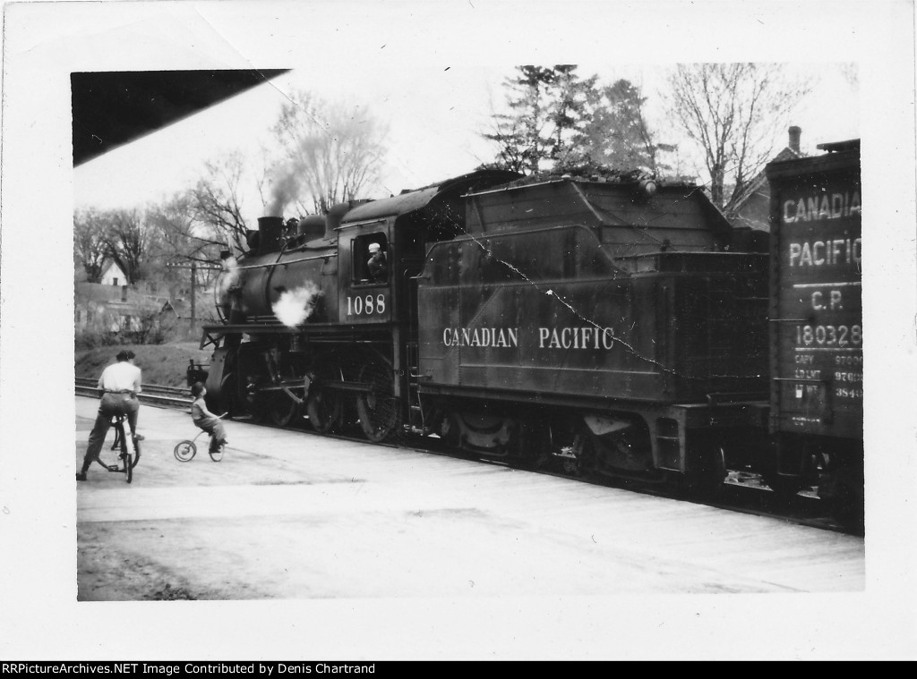 Canadian Pacific steam locomotive