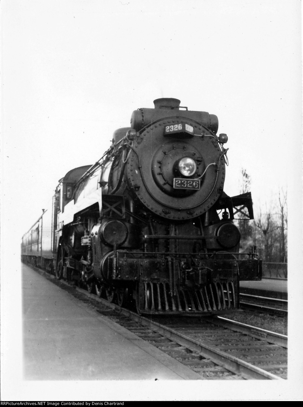 Canadian Pacific steam locomotive