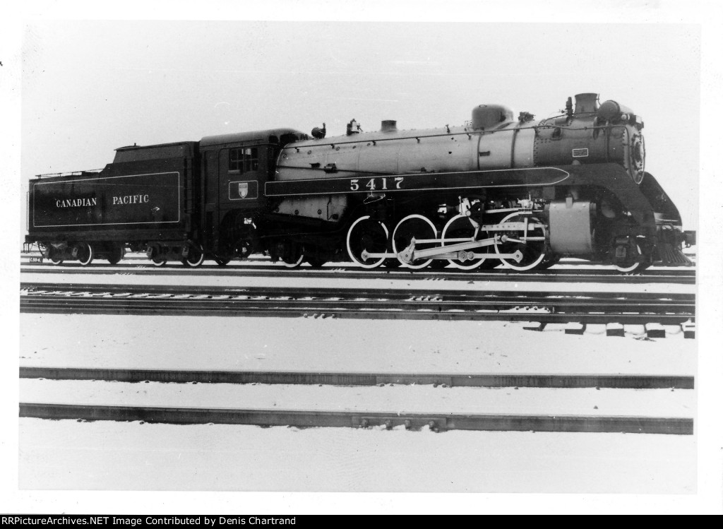 Canadian Pacific steam locomotive