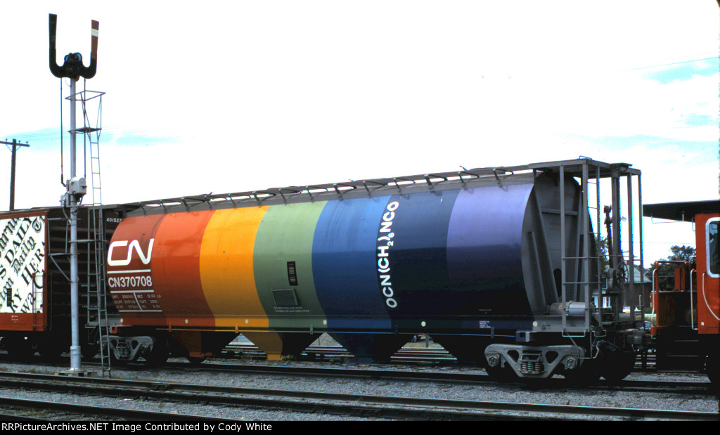 Canadian National "Rainbow" Hopper