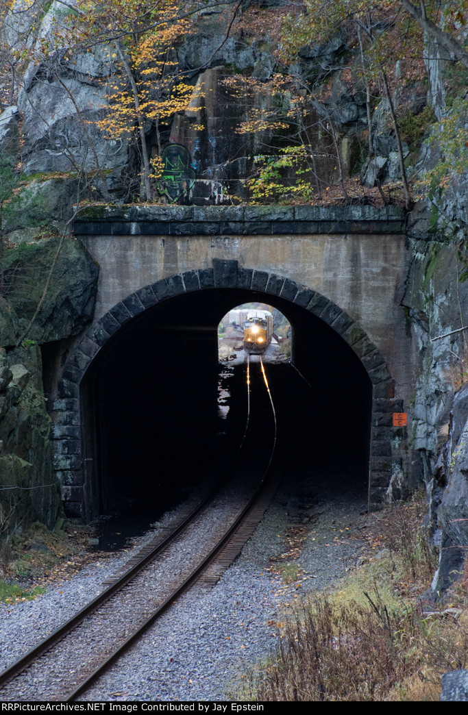 M567 approaches Fort Montgomery Tunnel