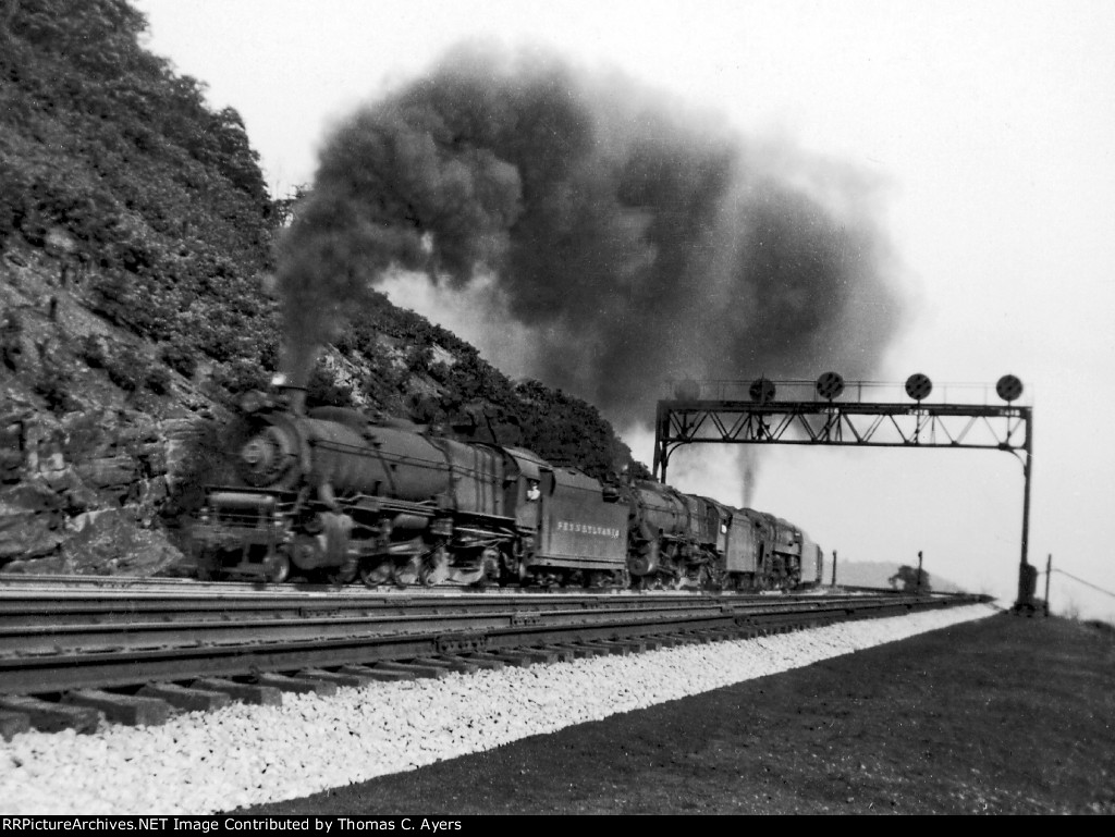 PRR Westbound Passenger Train, c. 1952