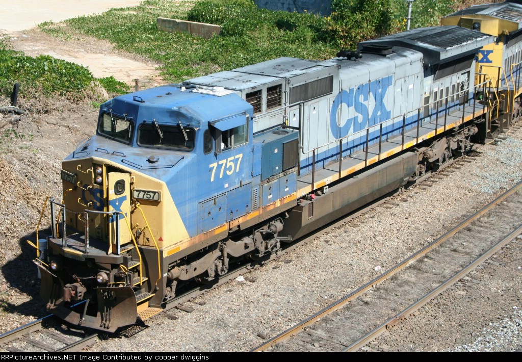 7757 with the cab door A/C on