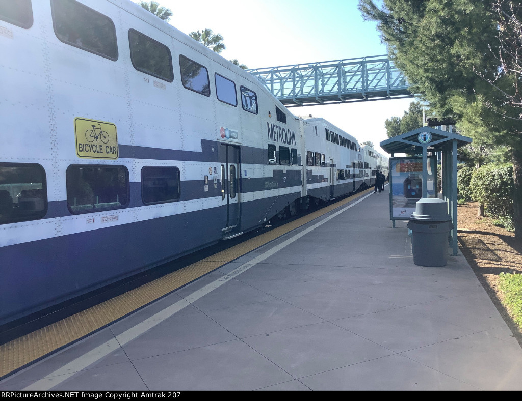 Metrolink Bombardier BiLevel Series I Bike Car #157