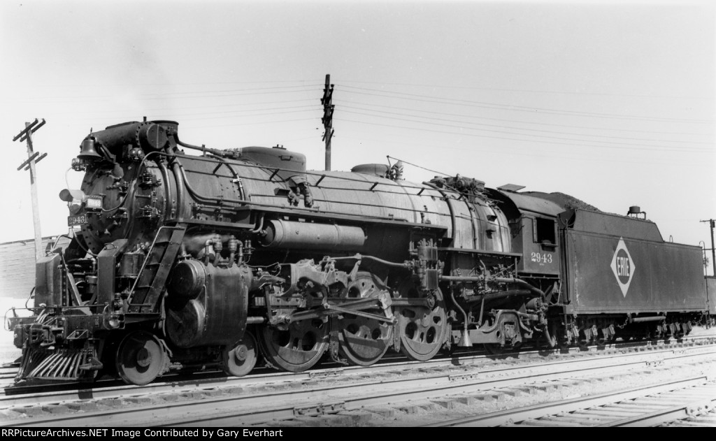 ERIE 4-6-2 #2943 - Erie RR