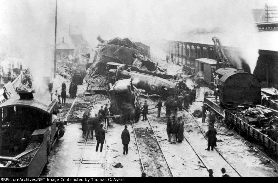 PRR Passenger Station Wreck, #2 of 2, 1899