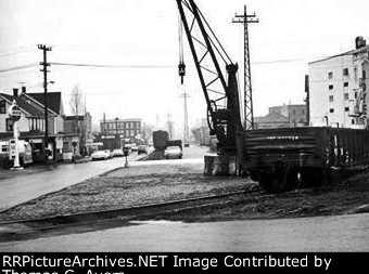 PRR "Hand-Powered Derrick," c. 1953