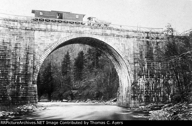 PRR Conemaugh Viaduct, #1 of 2, c. 1888