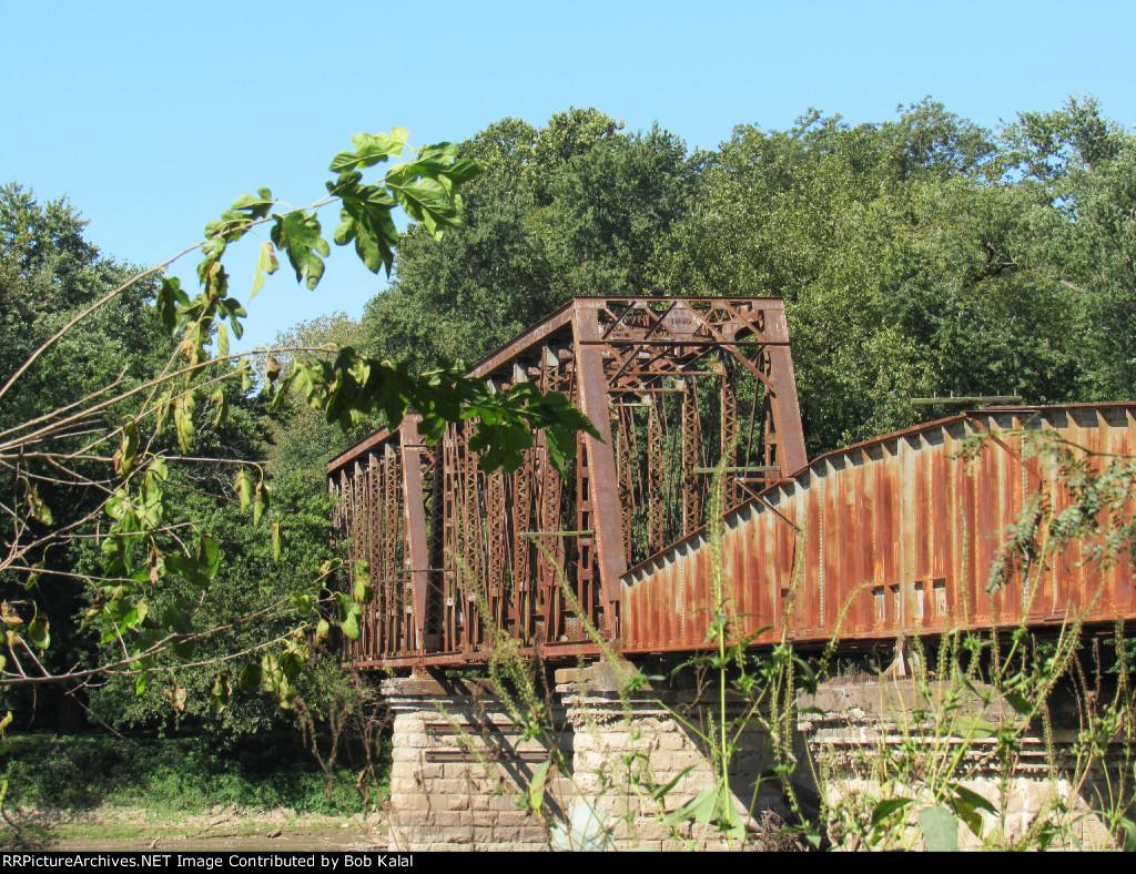 Riverton Indiana IC Railroad, INRD Wabash River Bridge