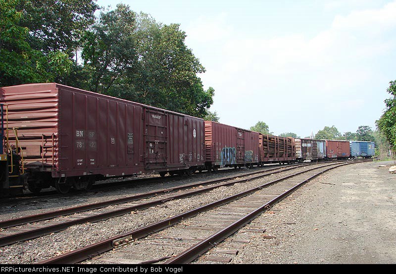 delivering 3 box cars to team track