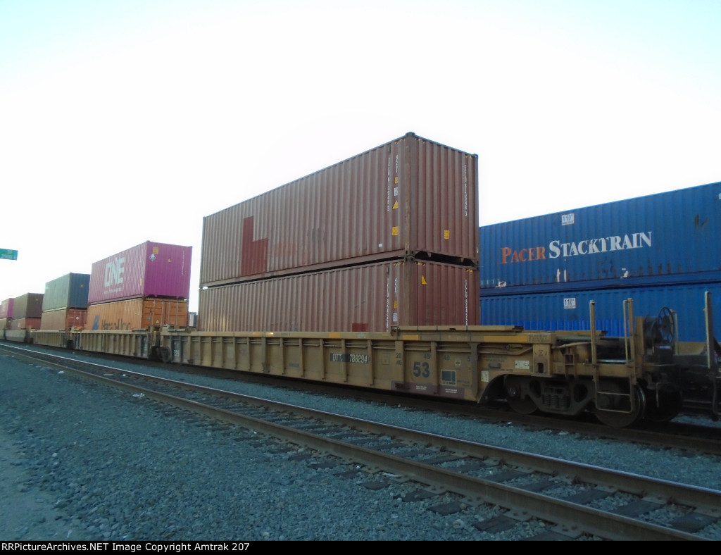 Two TAL Containers #813048 and #864558 Waits For Discharge of Dolores Yard