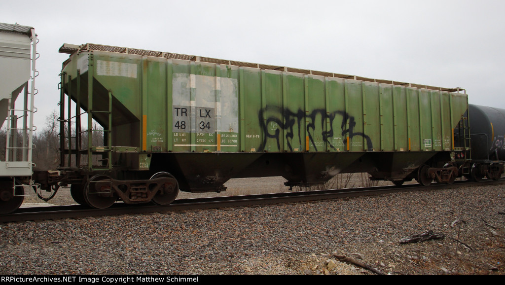 Ex-BN Covered Hopper