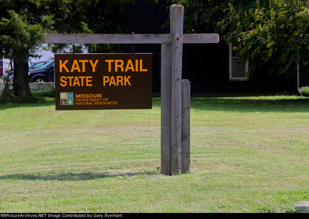 Katy Trail State Park Sign