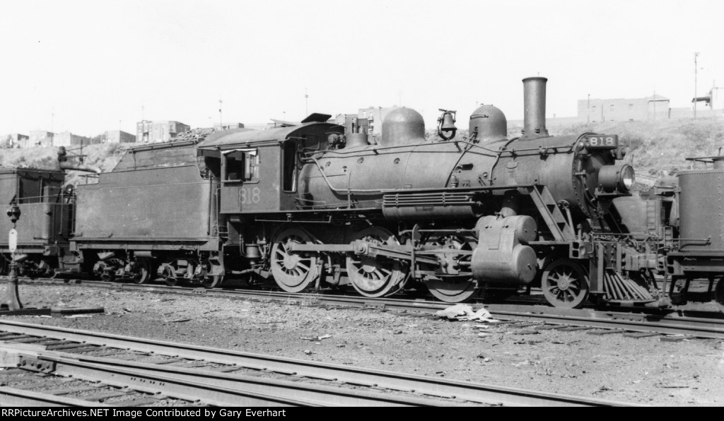 CN 2-6-0 #818 - Canadian National