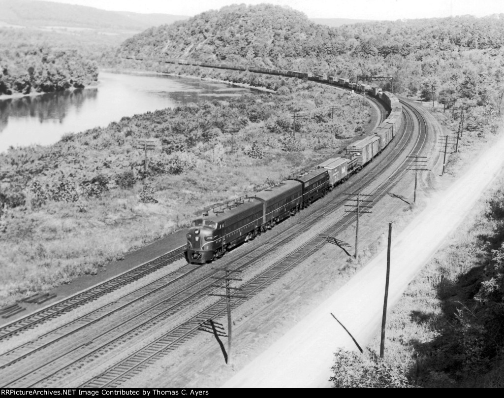 PRR "Westbound Freight," 1956