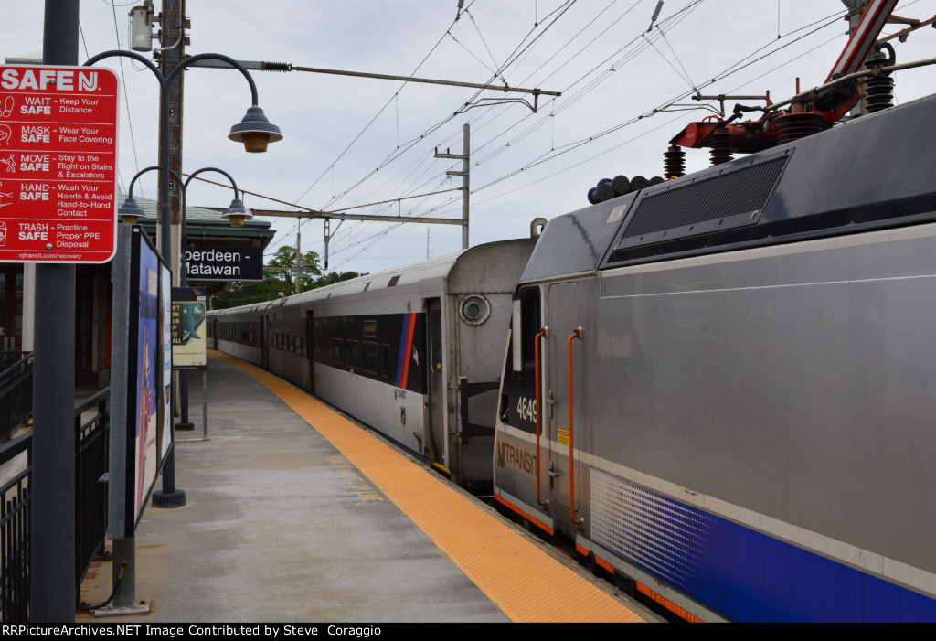 Departing the Station and Headed East