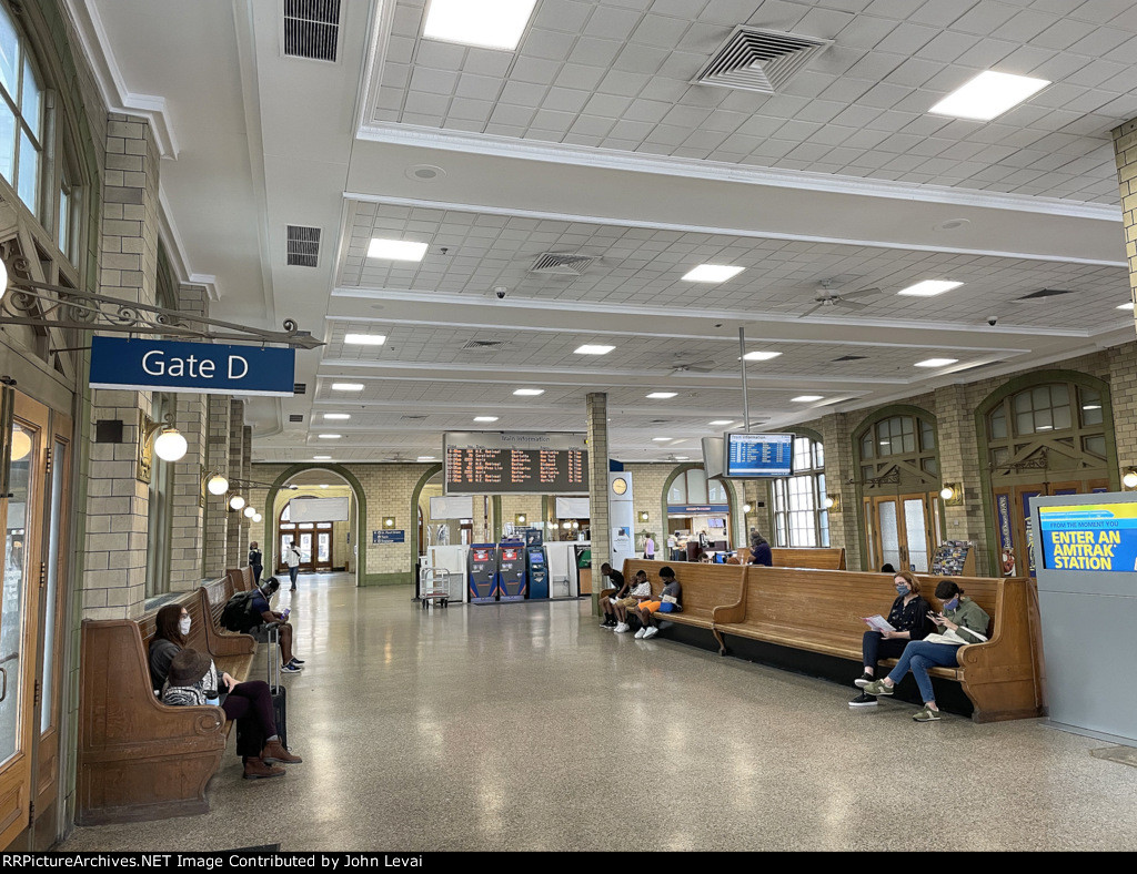 Interior of Baltimore Penn Station