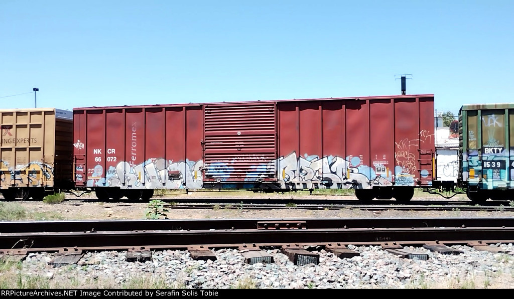 NKCR 66072 Rotulado Ferromex Con Grafiti