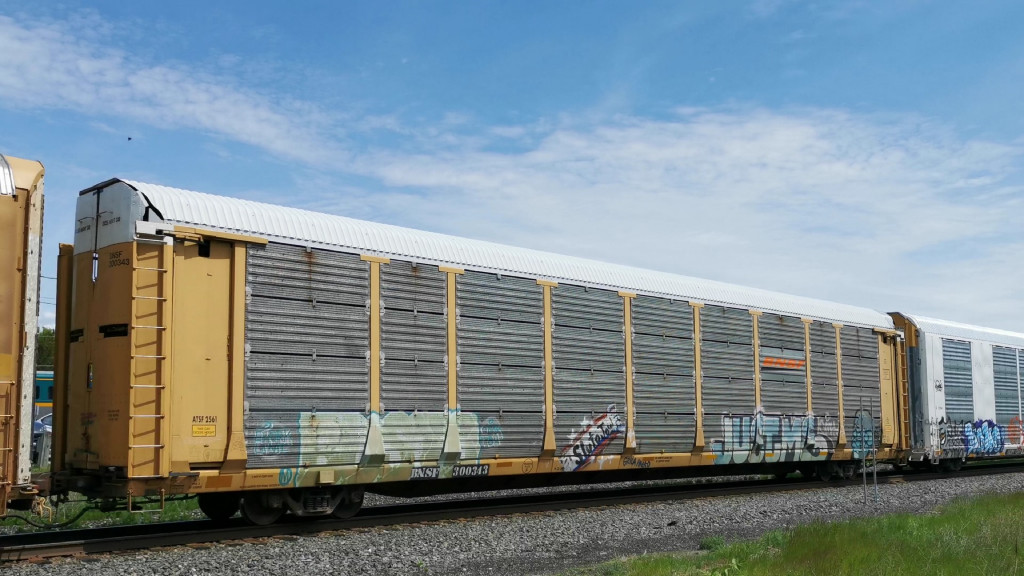 ATSF 2561 (Body) BNSF 300343 (Flat)