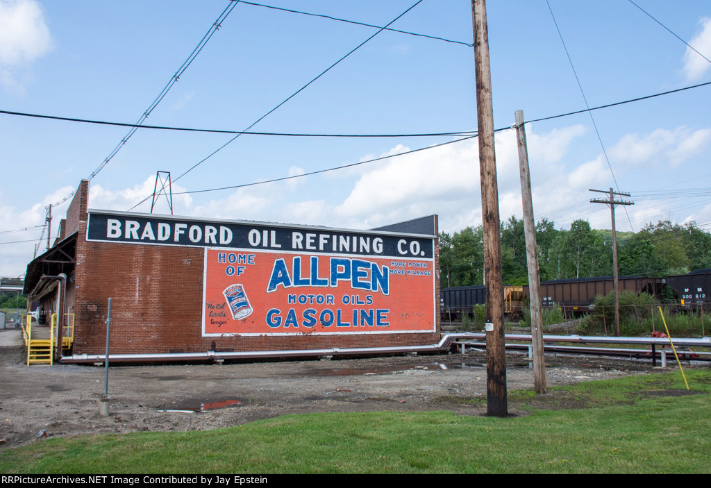 Neat mural on the American Refining Group Plant