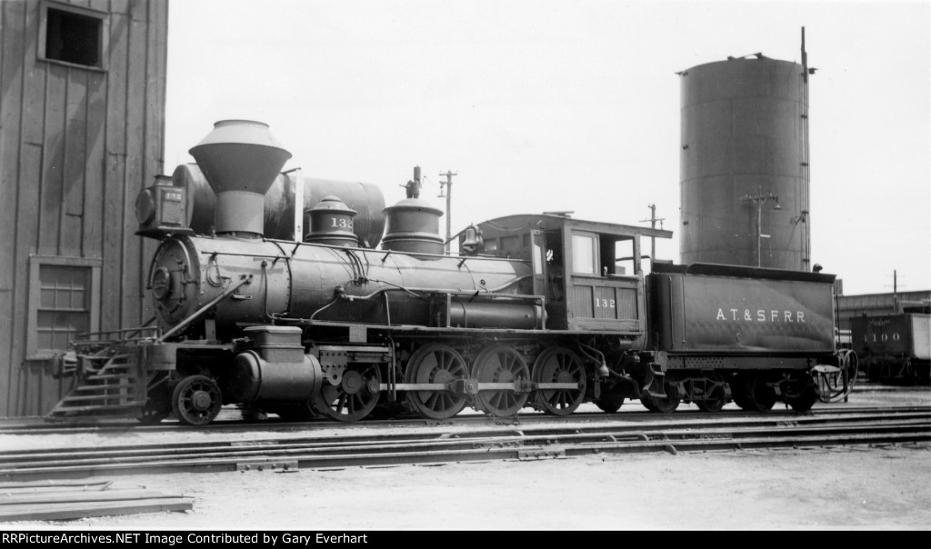 ATSF 2-8-0 #132 - Atchison, Topeka & Santa Fe