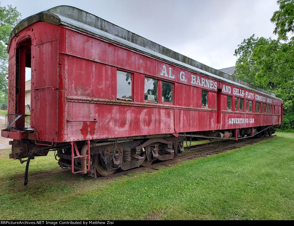 Al G. Barnes and Sells-Floto Combined Circus Advertising Car 3
