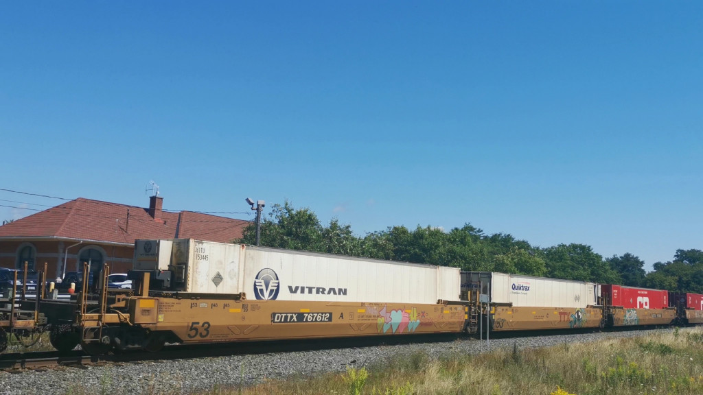 DTTX 767612 (Triple Well Car Altogther)