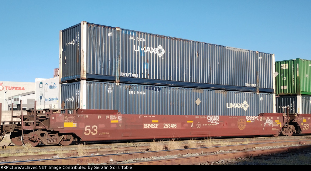 BNSF 253416 "A" UMXU 253214 UMXU 246874