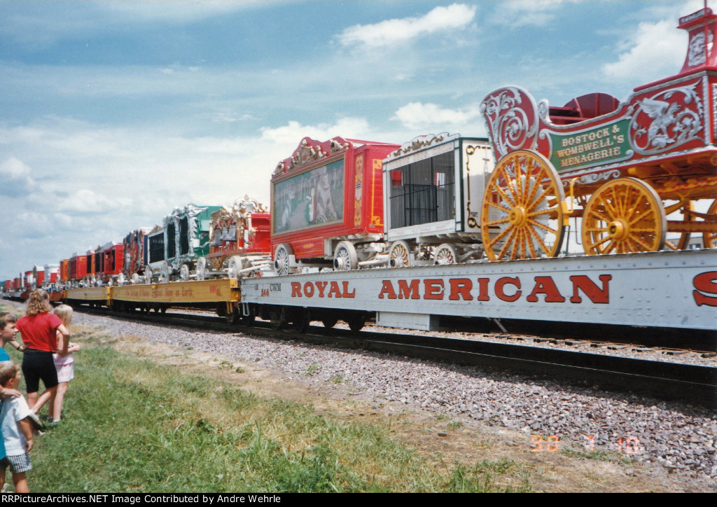 The 1990 CWM Circus Train