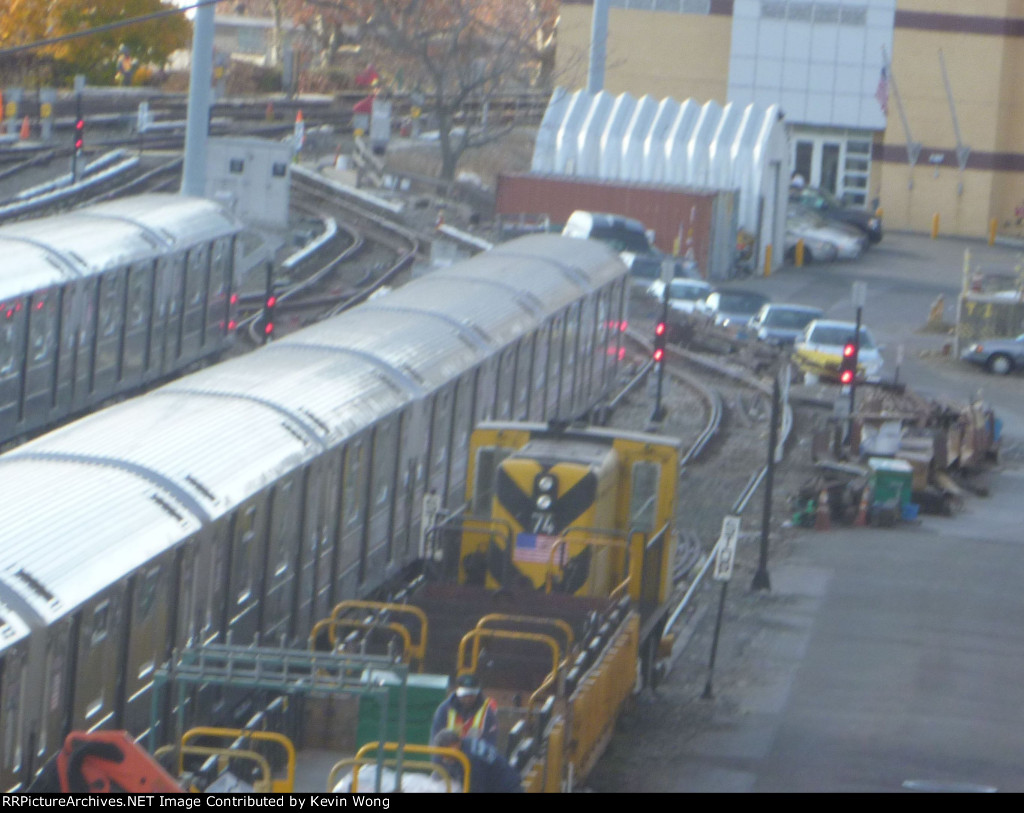 NYCT GE R52 switcher 74