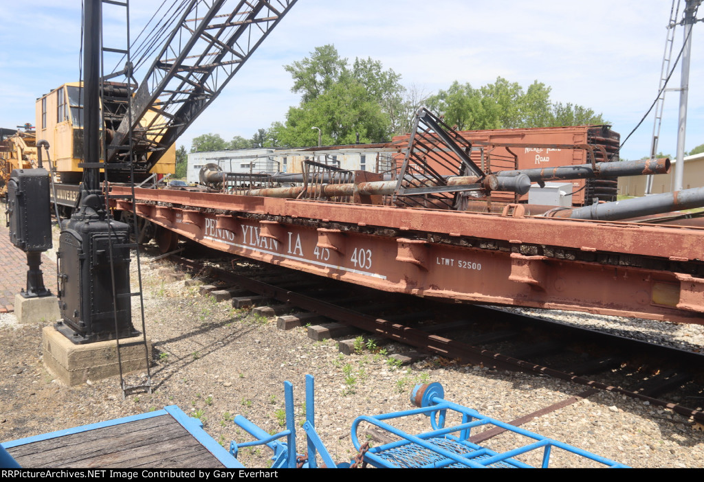 PRR Boom Car #475403 - Pennsylvania RR