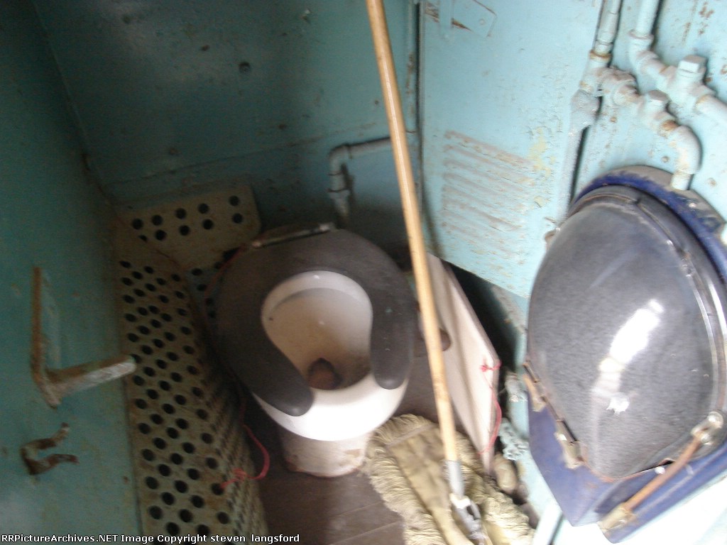 A PASSENGER CAR BATHROOM