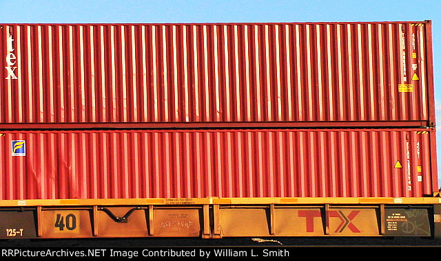 EB Unit Well Car Frt at Erie NV W-pshr -58