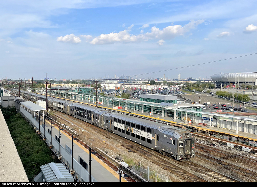 NJT Multilevel Cab Car # 7050 on a westbound