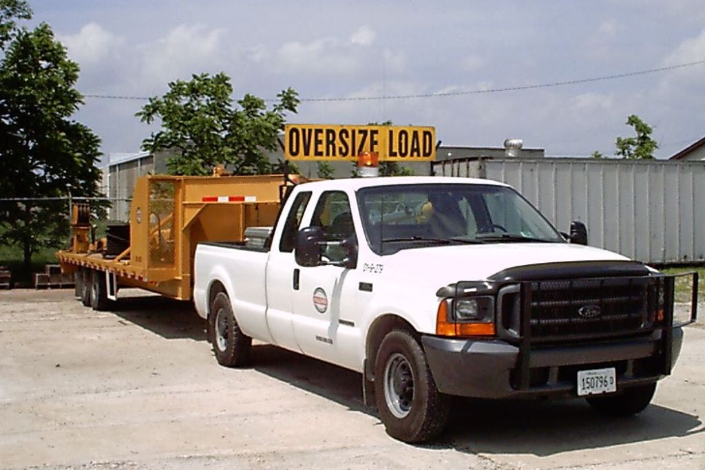 Hulcher Ford Pick Up With Boom for CAT D7 Side Boom