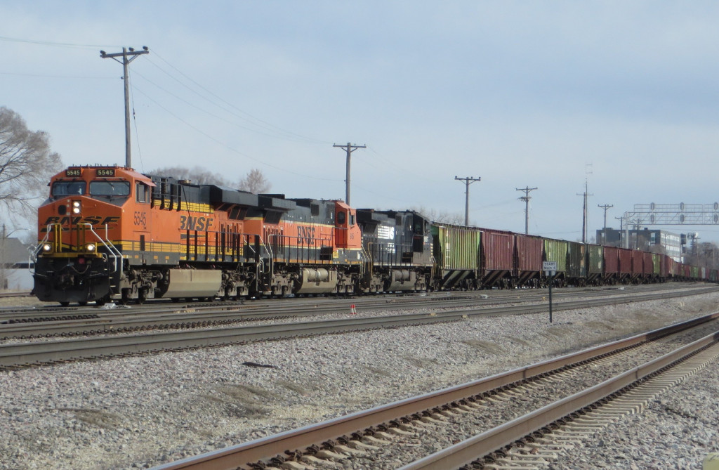BNSF 5545 West