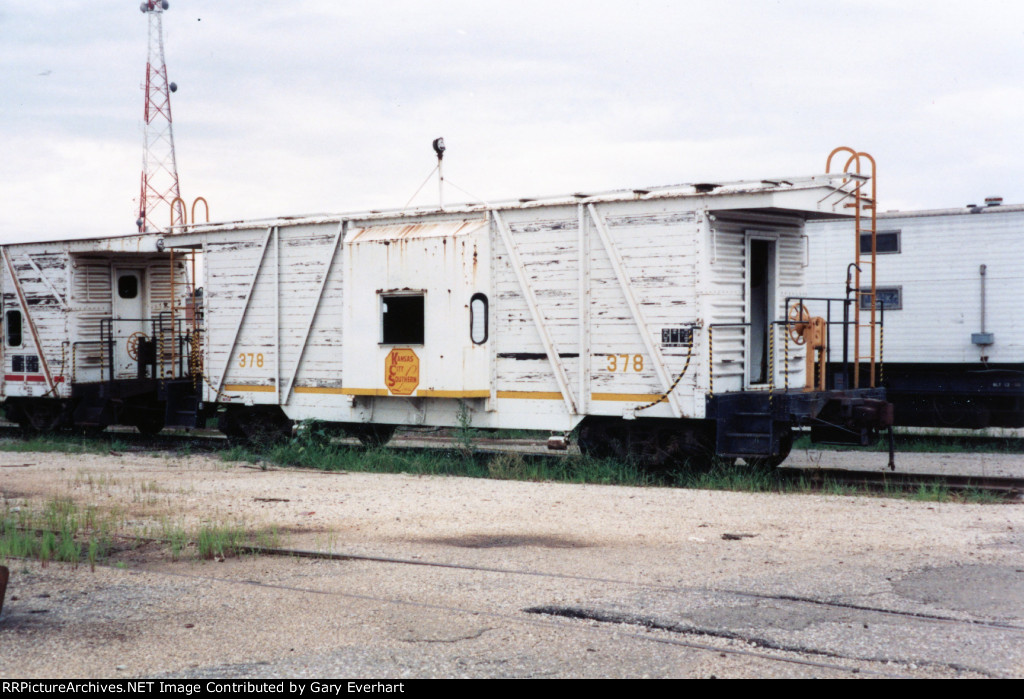 KCS Boxcar Caboose #378 - Kansas City Southern