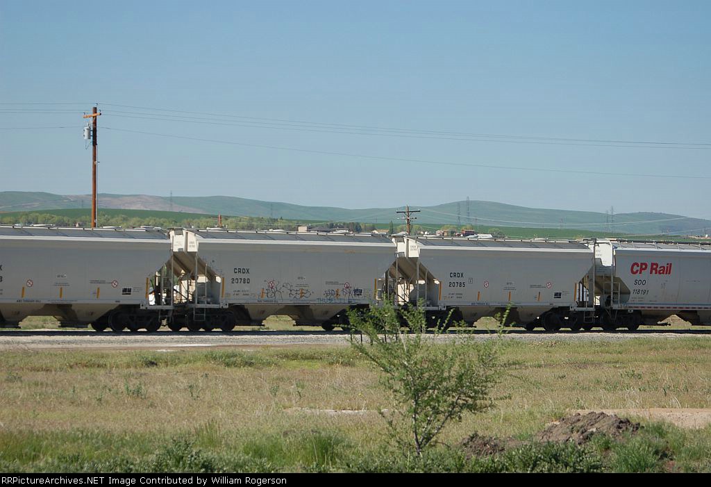 Chicago Freight Car Leasing Company (CRDX) Covered Hoppers No. 20780 ...