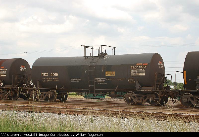 Sulcom, Inc. (ITDX) Molten Sulfur Tank Car No. 4015