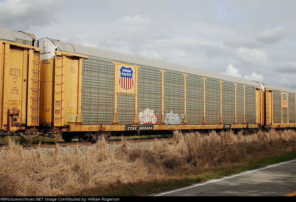TTX Company (TTGX) Flat Car No. 993404