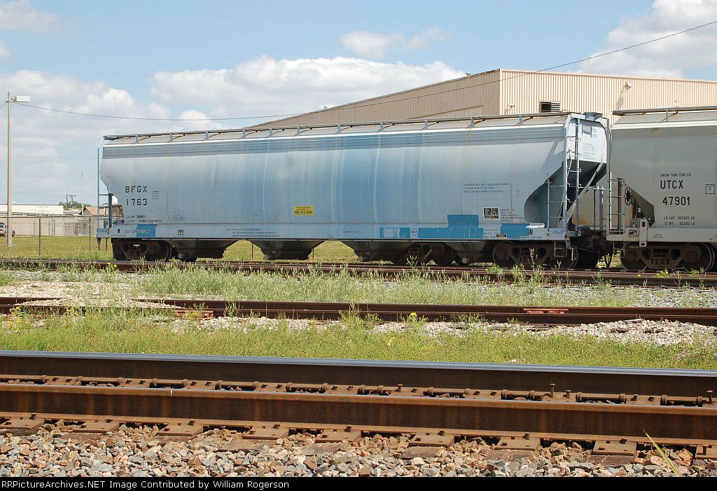 Oxy Vinyls, LP (BFGX), Ex B. F. Goodrich Company, Covered Hopper No. 1763