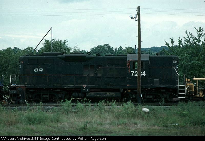 Conrail EMD GP9 No. 7284