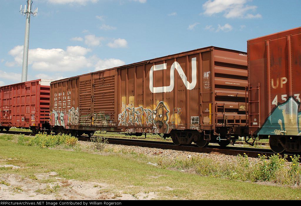 Canadian Nation Railway (CNA) Box Car No. 799635