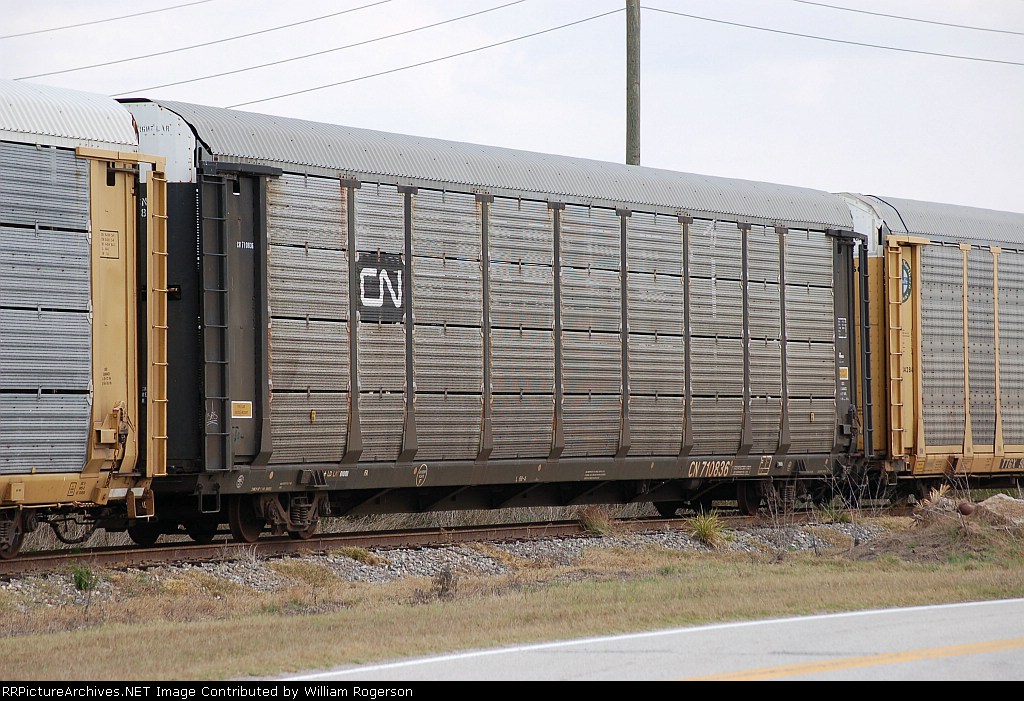 Canadian National Railways (CN) Autorack No. 710836