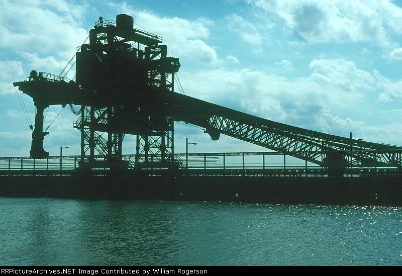 Chesapeake and Ohio Railway Coal Loading Dock