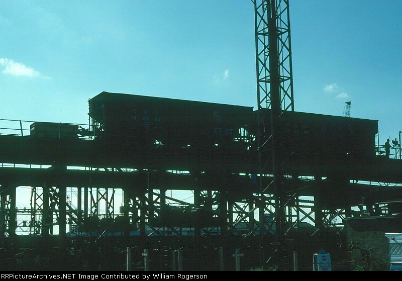Chesapeake and Ohio Railway Coal Loading Dock