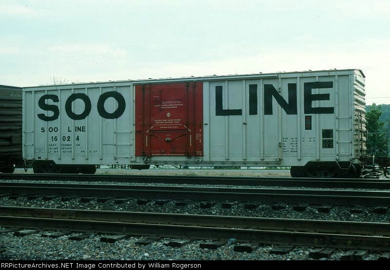 Soo Line Railroad Company 50' Box Car No. 16024